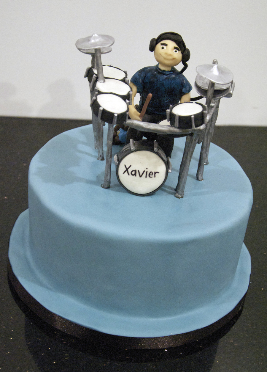 Drum Kit Cake - CakeCentral.com