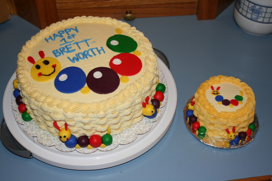 Baby Einstein Caterpillar - CakeCentral.com