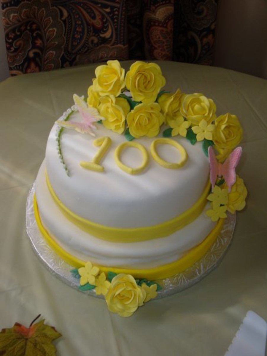 100Th Birthday Cake - CakeCentral.com