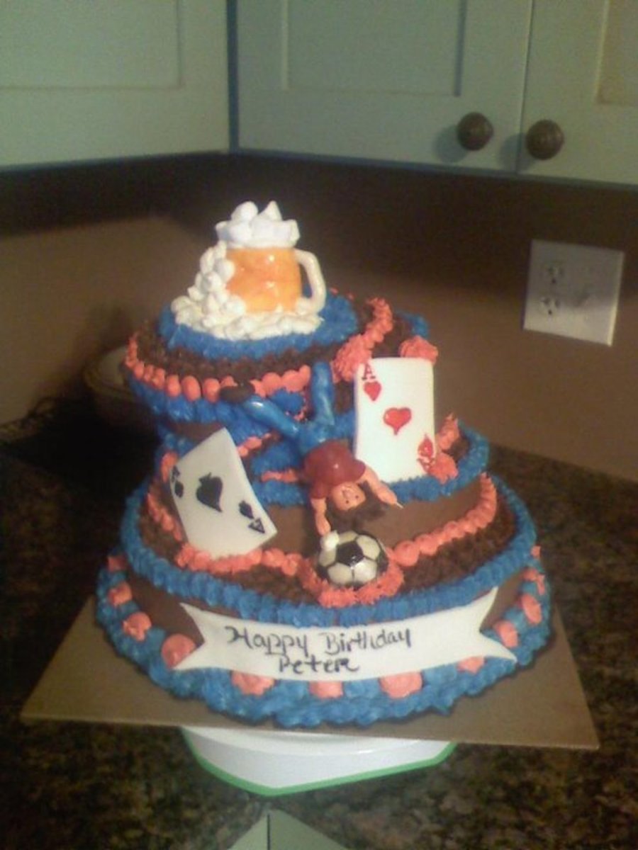 Peter's Birthday Cake - CakeCentral.com