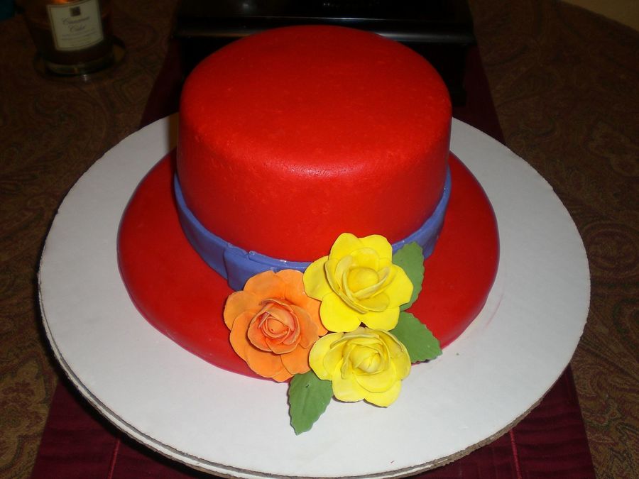 Red Hat Birthday Cake - CakeCentral.com