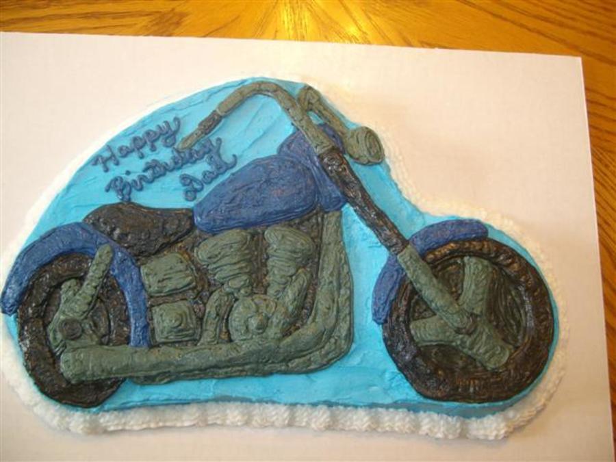 Motorcycle Cake - CakeCentral.com