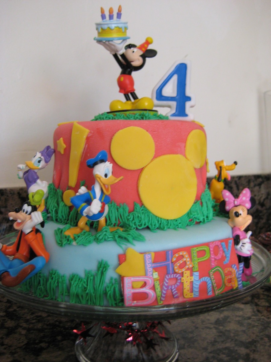 Mickey Mouse Birthday Cake - CakeCentral.com