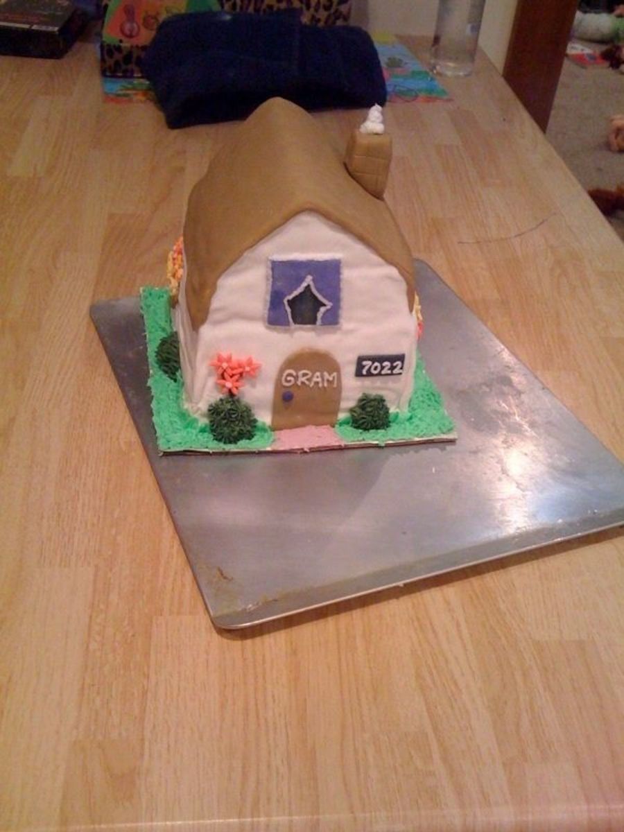 Housewarming Cake - CakeCentral.com