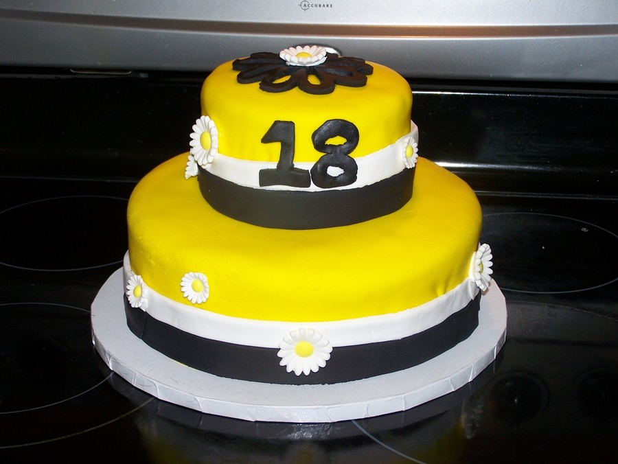 Daisy 18Th Birthday Cake - CakeCentral.com