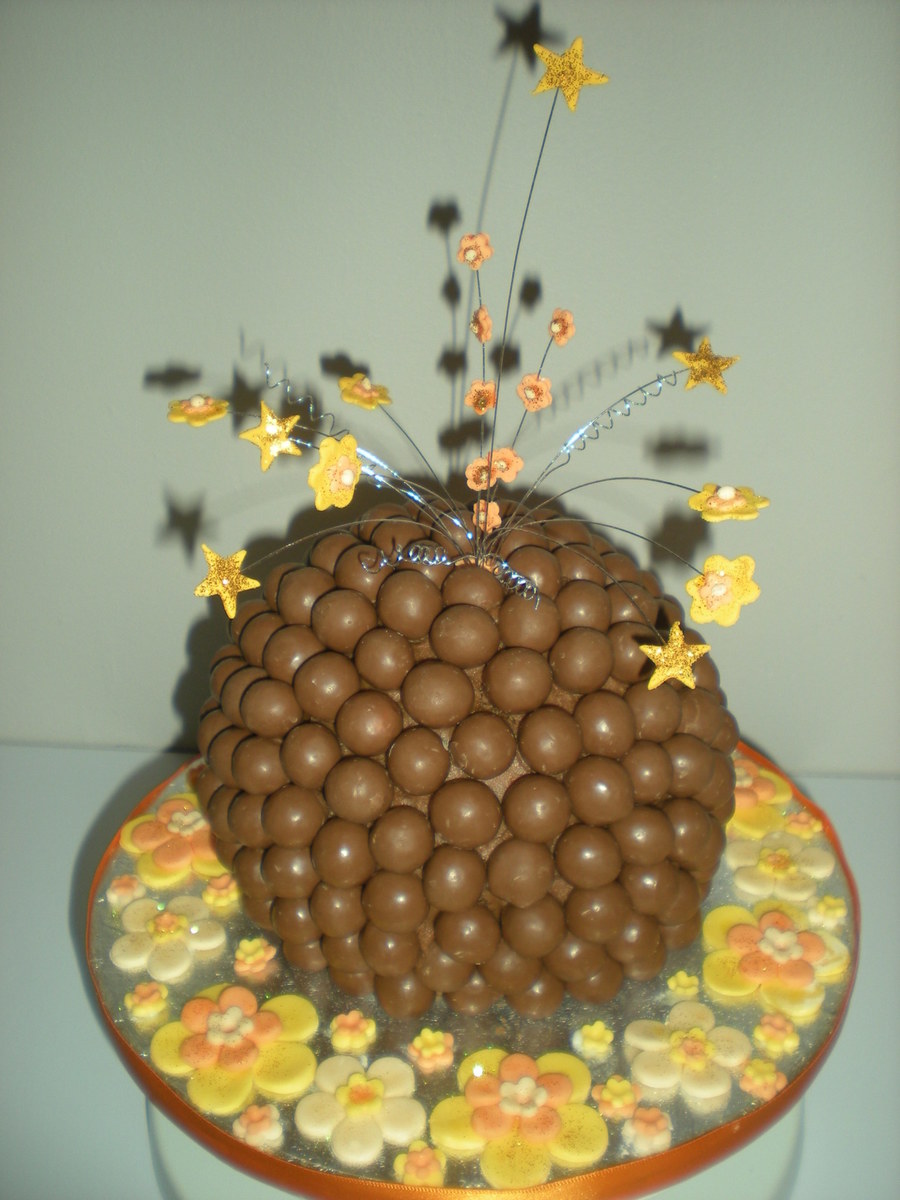 Malteeser Chocolate Bomb - CakeCentral.com