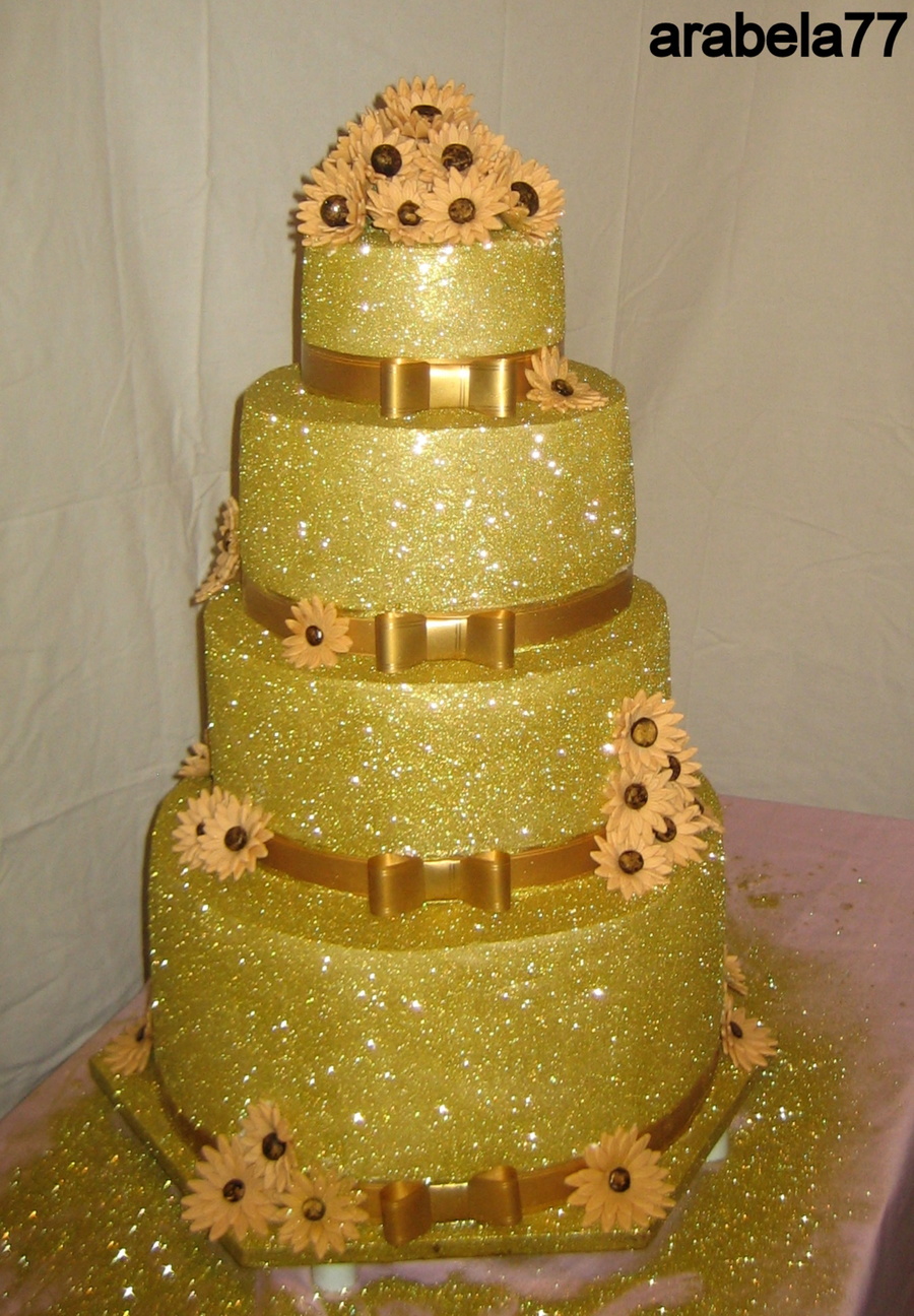 Golden Love - CakeCentral.com
