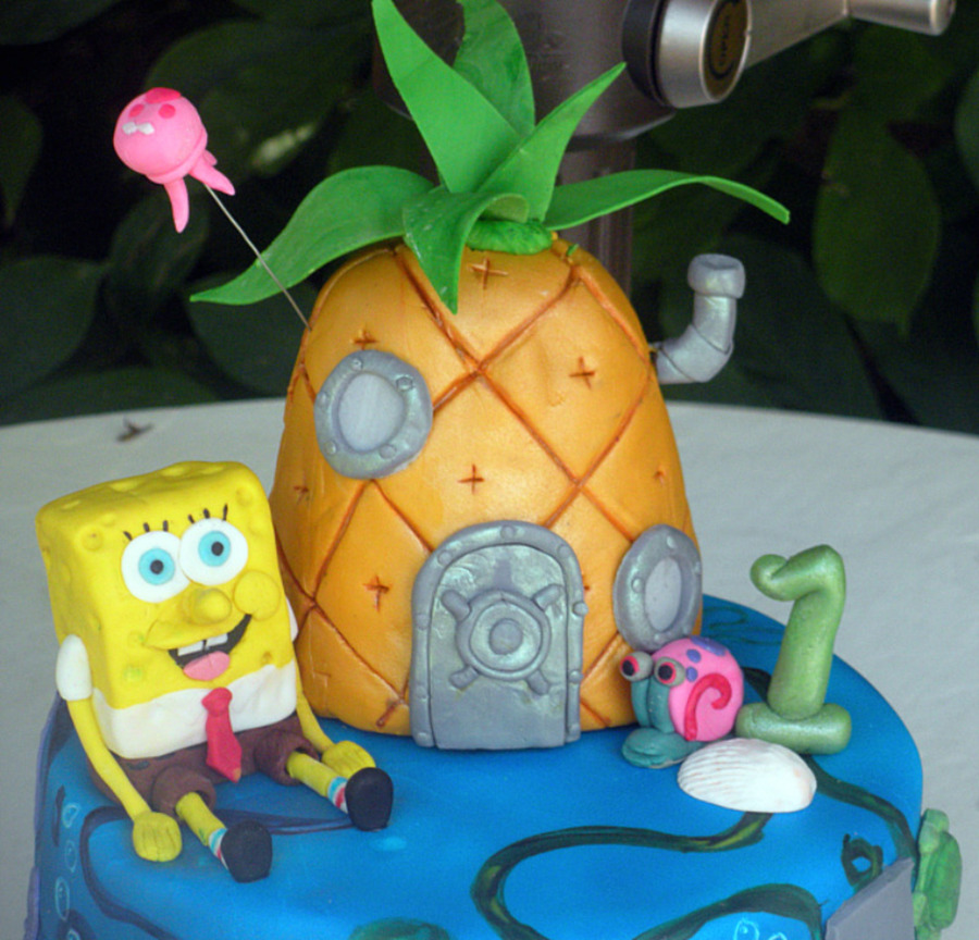 Spongebob Squarepants Cake - CakeCentral.com