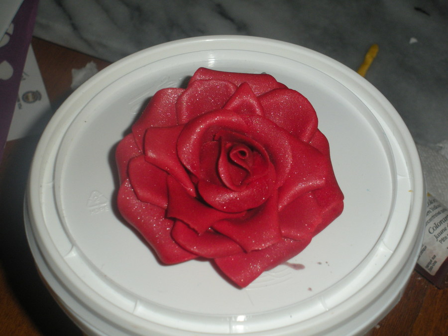 My First Rose - CakeCentral.com