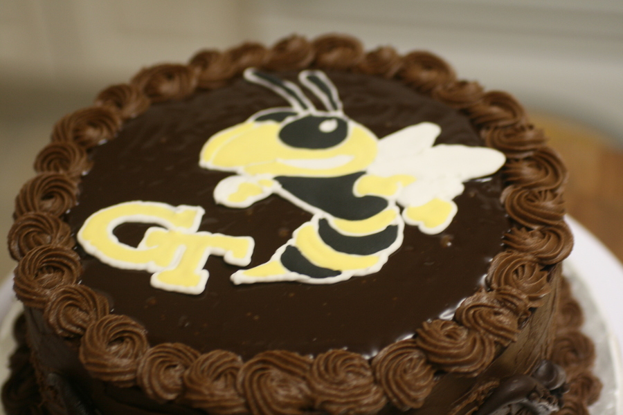 Chocolate Ganache Birthday Cake - CakeCentral.com