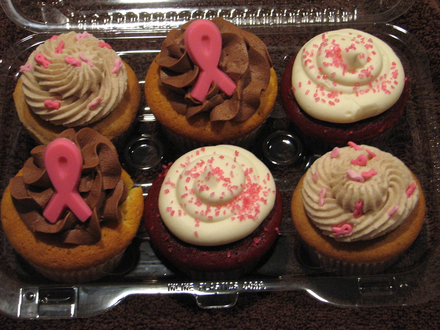 Breast Cancer Awareness Cupcakes - CakeCentral.com
