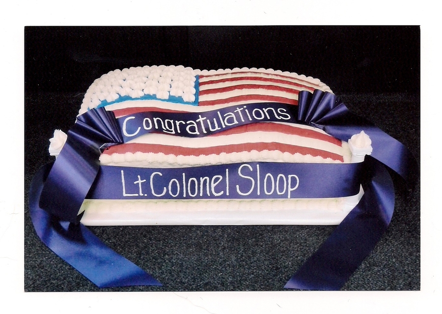 Usaf Promotion Cake - CakeCentral.com