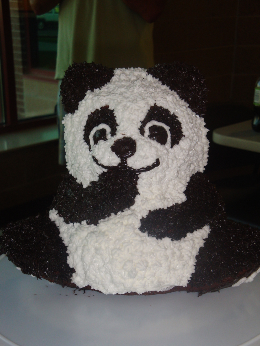 My Son's Panda Bear - CakeCentral.com