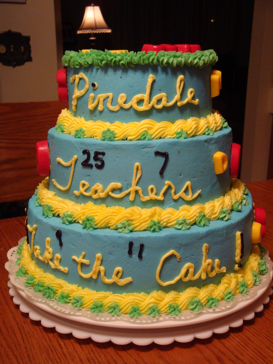 Teacher Appreciation Cake - CakeCentral.com