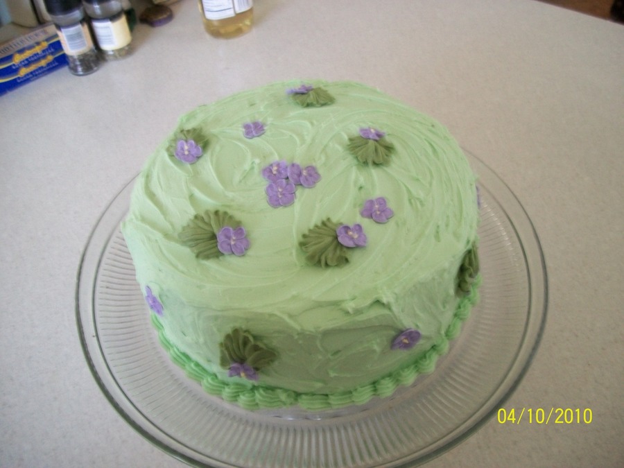 Violet Cake - CakeCentral.com