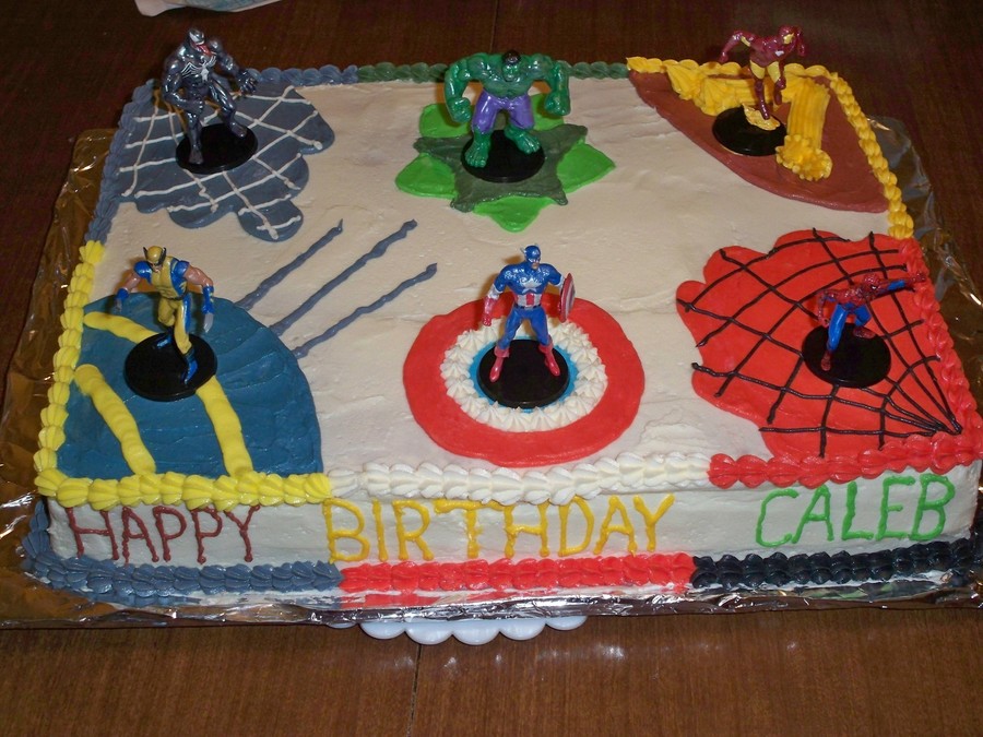 Marvel Heroes - CakeCentral.com