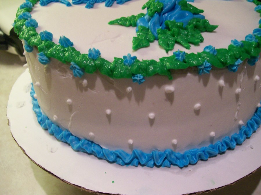 Standard Birthday Cake - CakeCentral.com