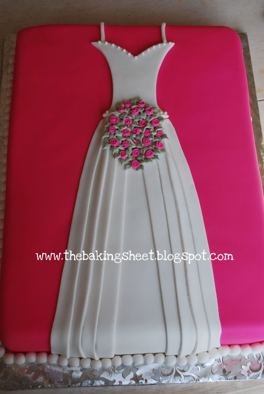Bridal Gown Cake - CakeCentral.com
