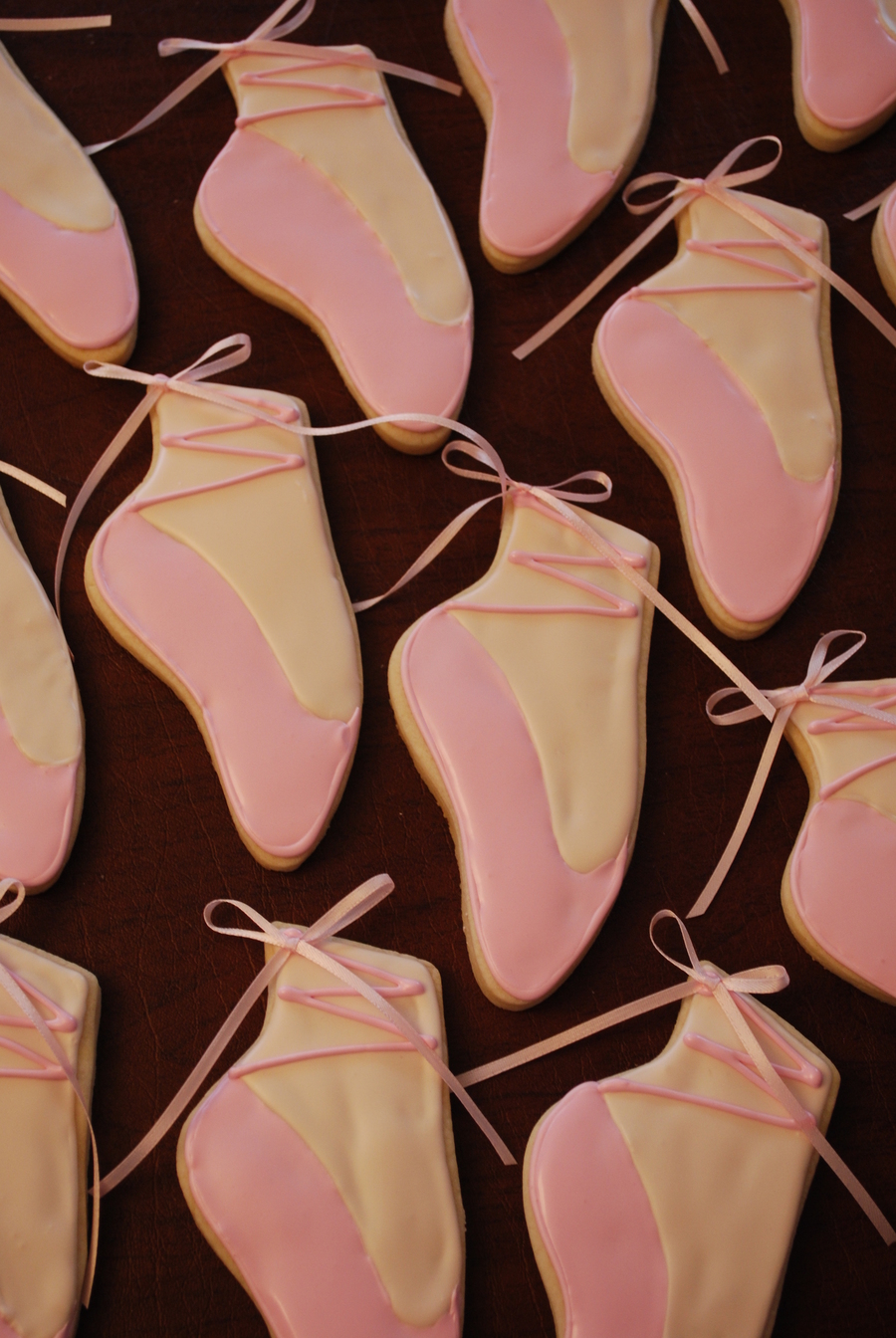 Ballet Slipper Cookies - CakeCentral.com