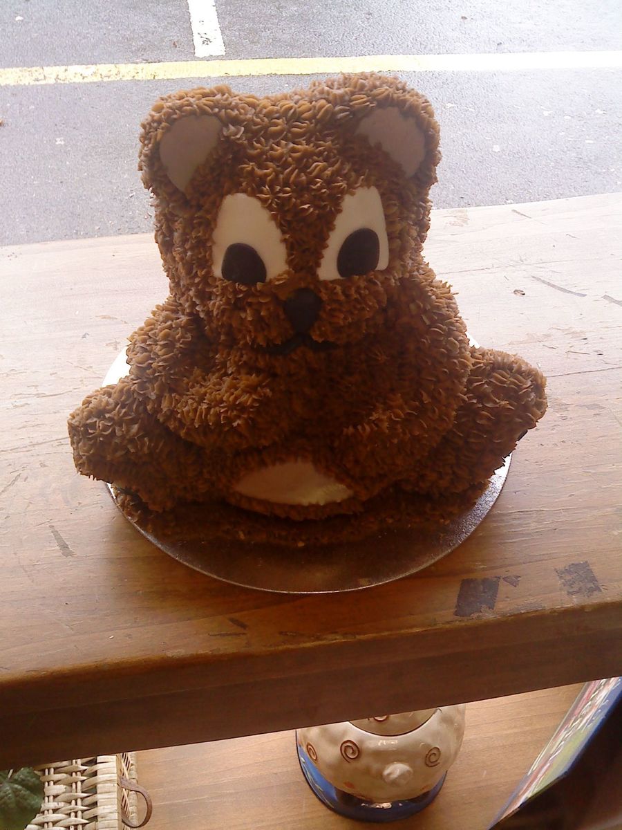 Teddy Bear Cake - CakeCentral.com