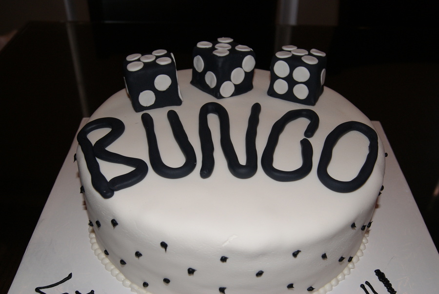 Bunco Cake - CakeCentral.com