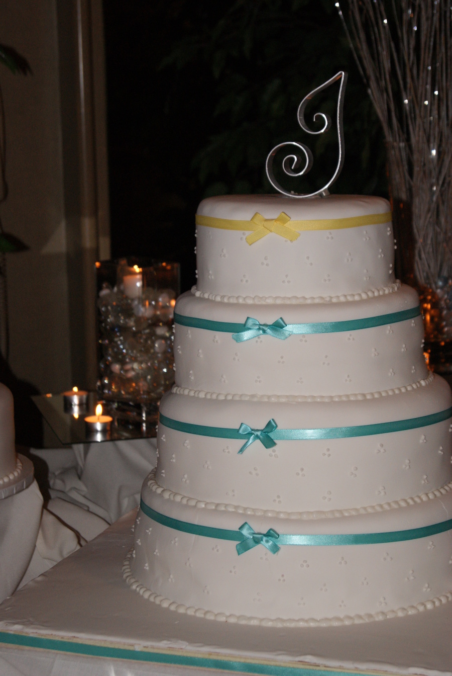 Second Wedding Cake - CakeCentral.com