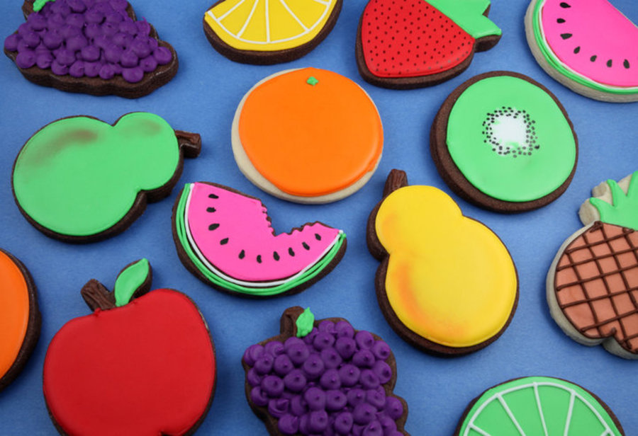 Fruit Cookies - CakeCentral.com
