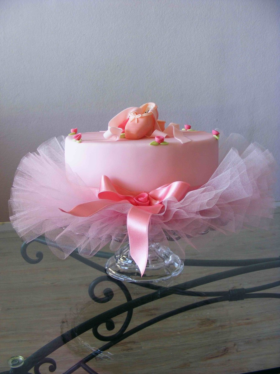 Ballerina Cake - CakeCentral.com