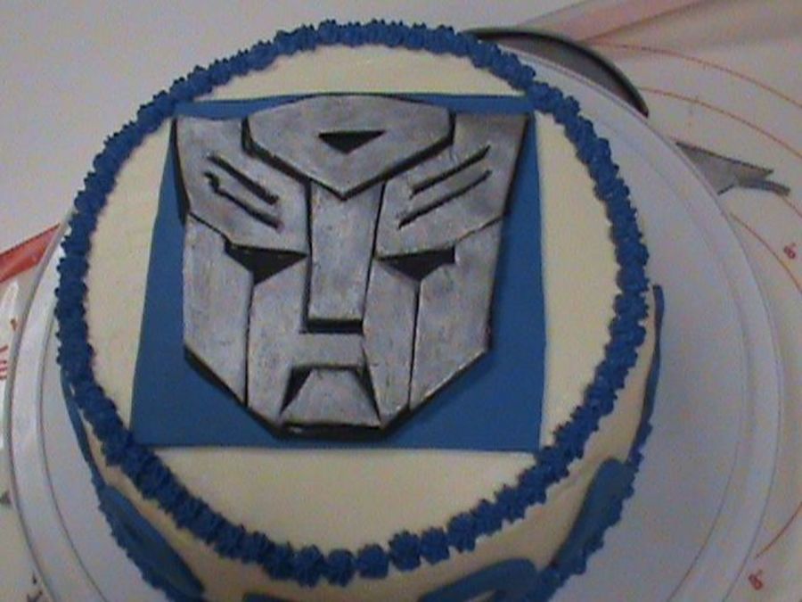 Autobot Cake - CakeCentral.com