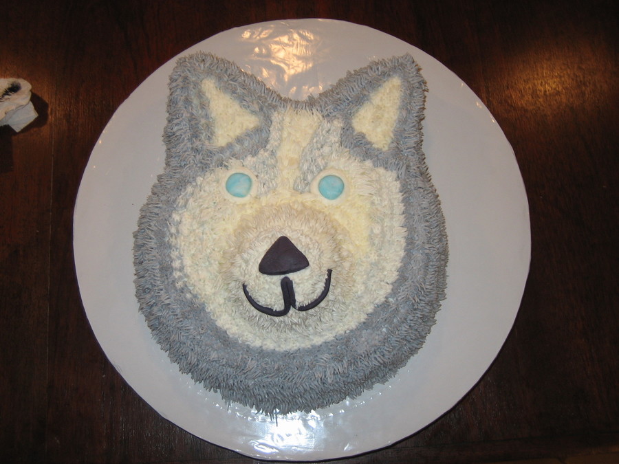 Husky Cake - CakeCentral.com
