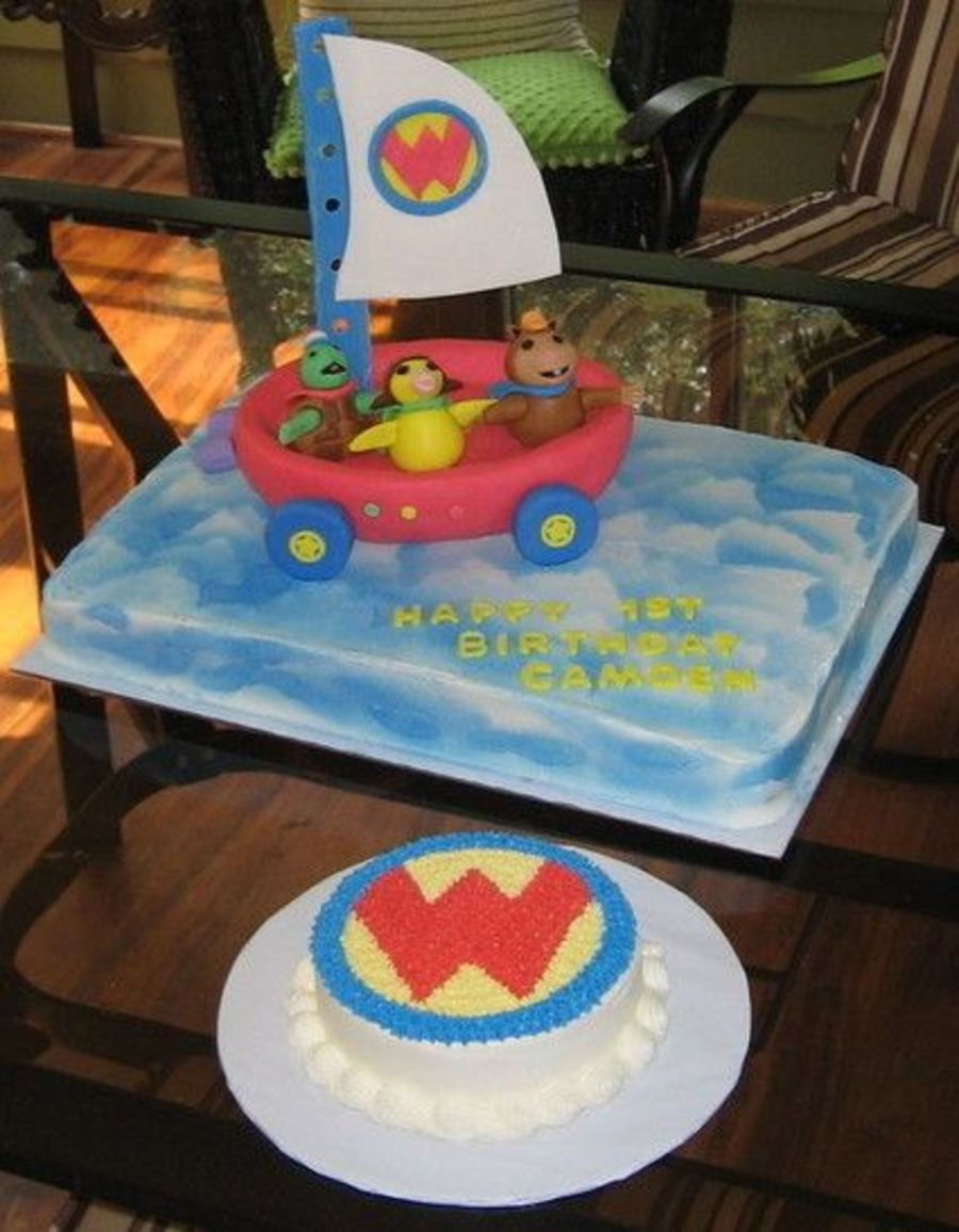 Wonder Pets Flyboat Cake - CakeCentral.com