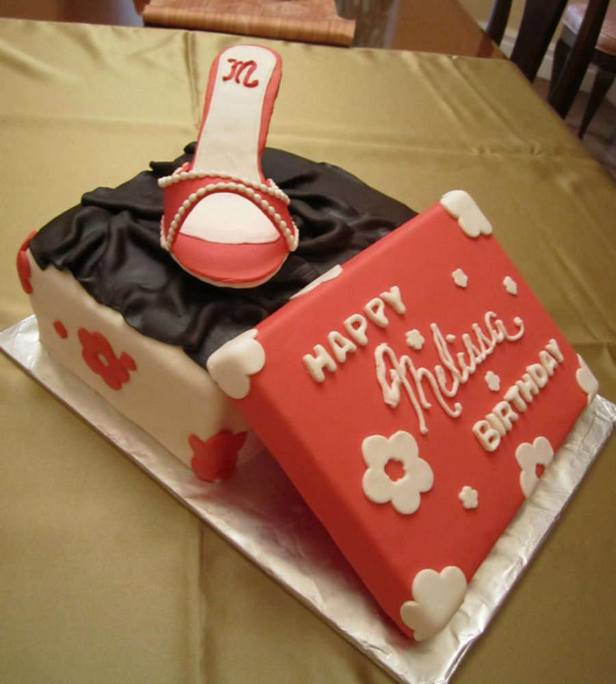 Shoebox & Shoe - CakeCentral.com