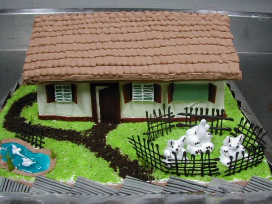 Indian Form House - CakeCentral.com