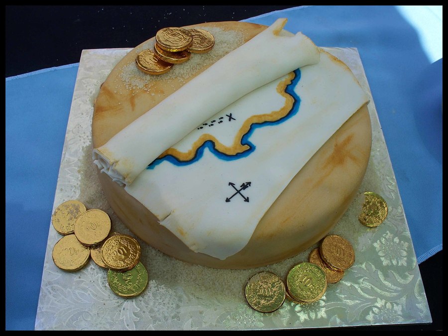 Pirate Treasure Map - CakeCentral.com