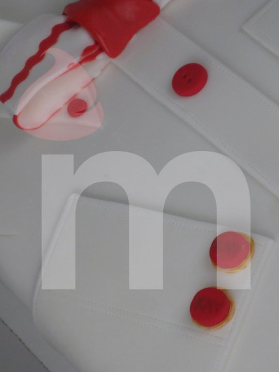 Kappa Alpha Psi Bow Tie Born Day Cake - CakeCentral.com