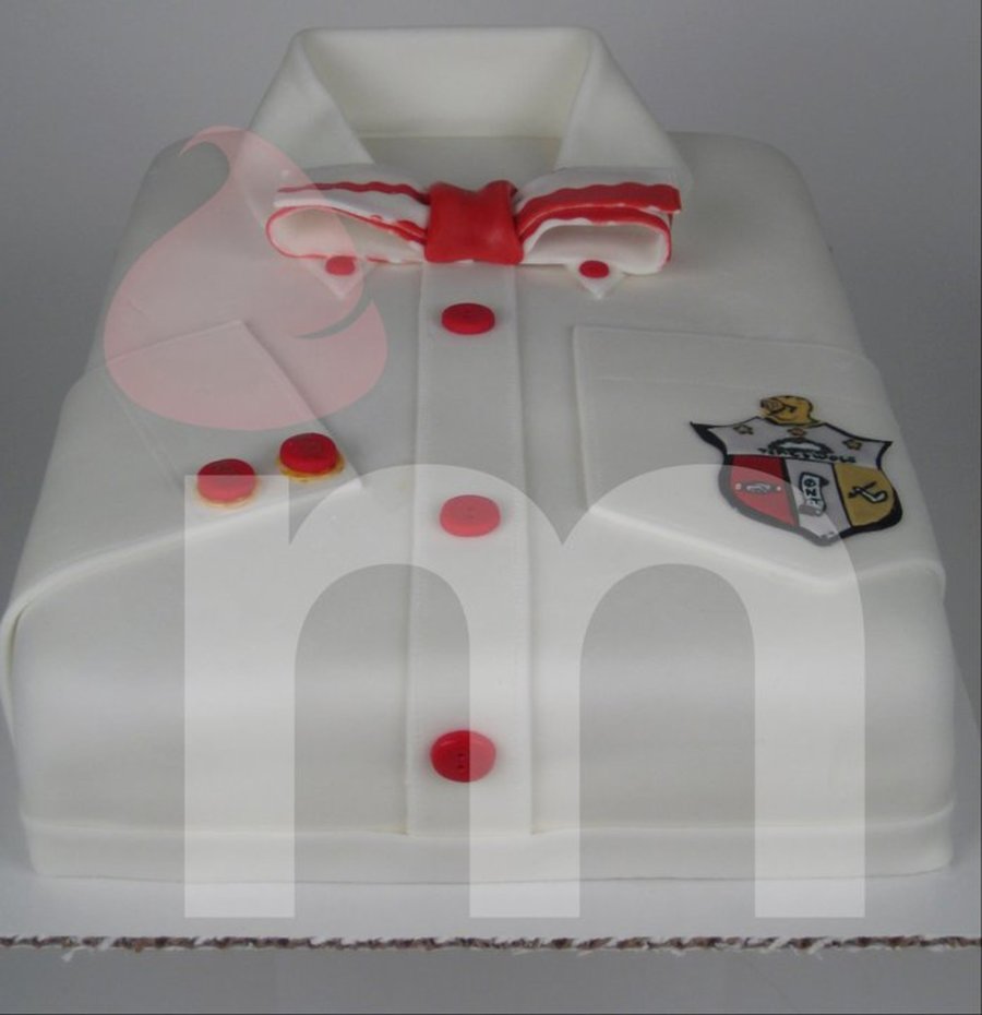 Kappa Alpha Psi Bow Tie Born Day Cake - CakeCentral.com