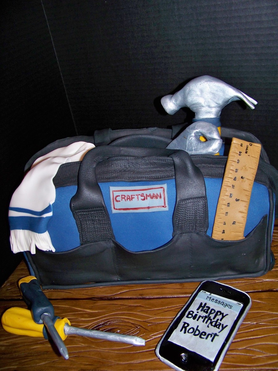 Craftsman Tool Bag - CakeCentral.com