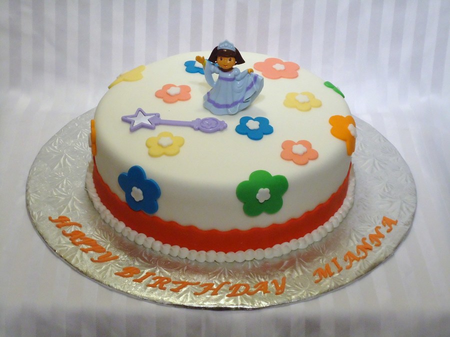 Dancing Princess Dora - CakeCentral.com