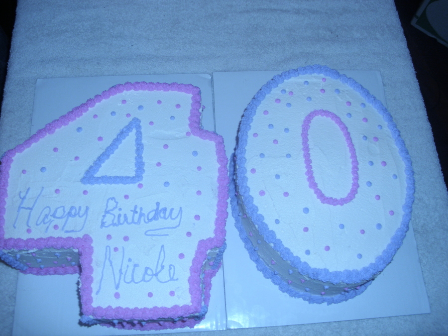40 Cake - CakeCentral.com