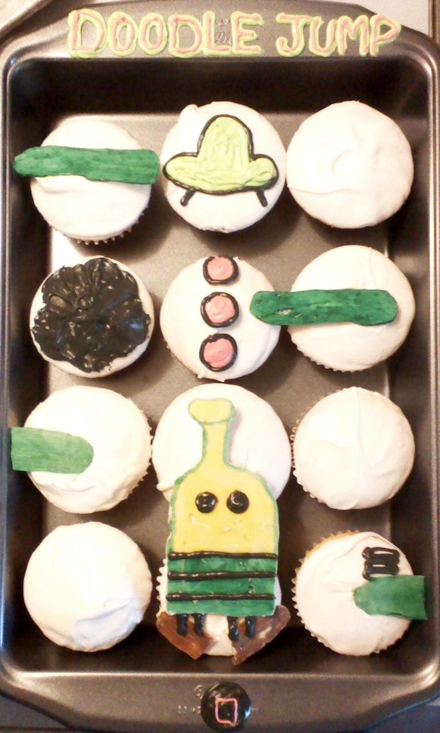 Doodlejump Cupcakes - CakeCentral.com