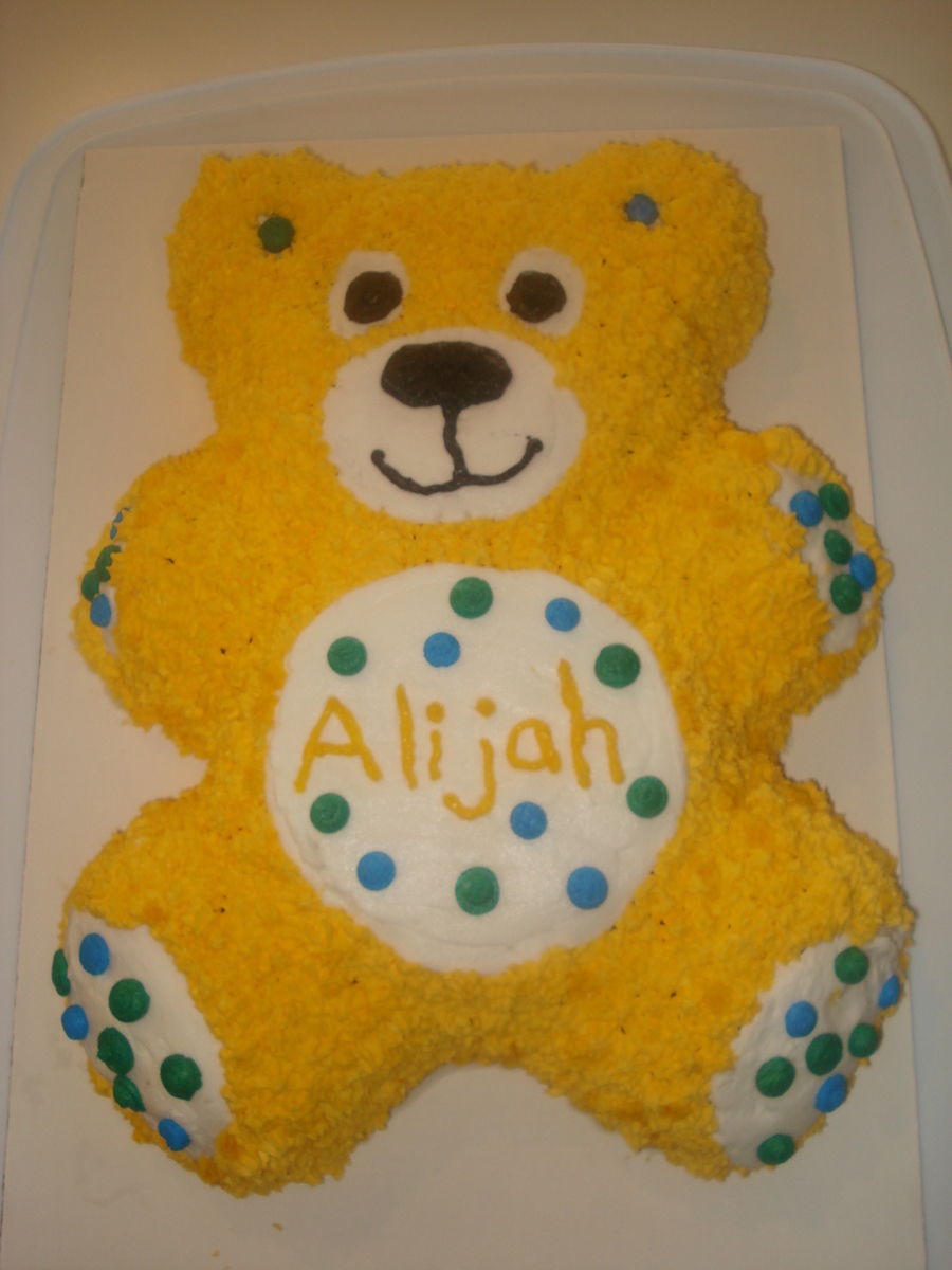 Teddy Bear Cake - CakeCentral.com
