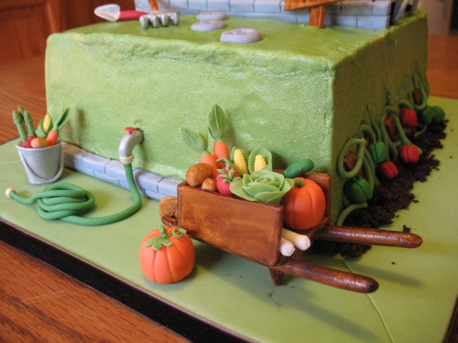 Vegetable Garden - CakeCentral.com