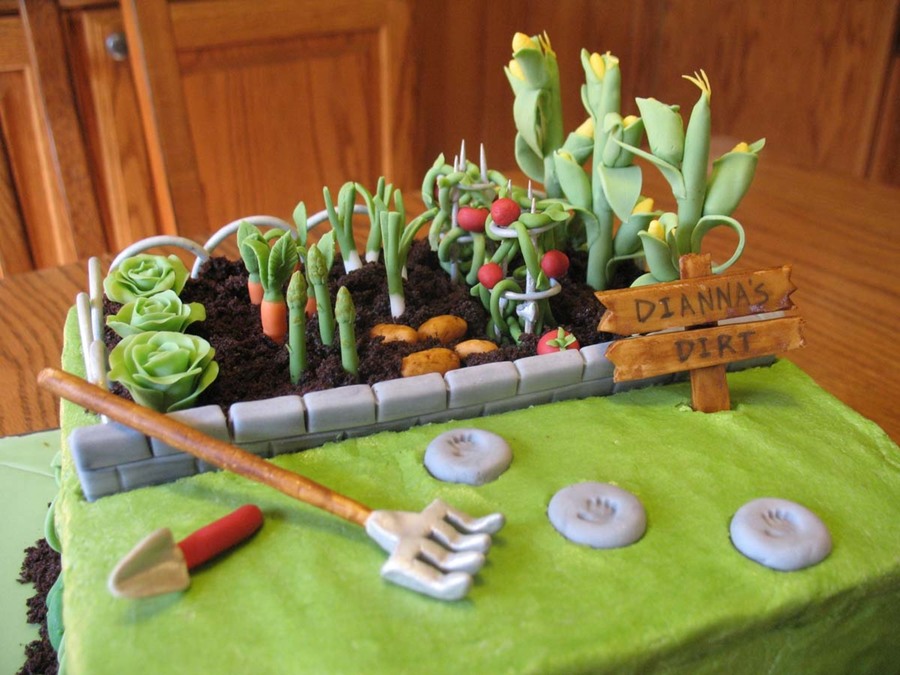 Vegetable Garden - CakeCentral.com