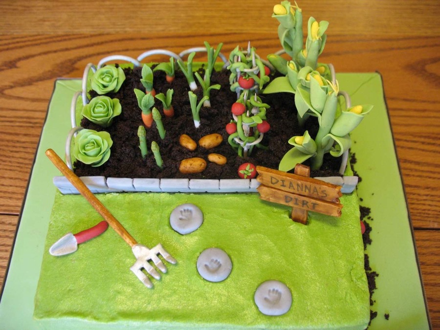 Vegetable Garden - CakeCentral.com