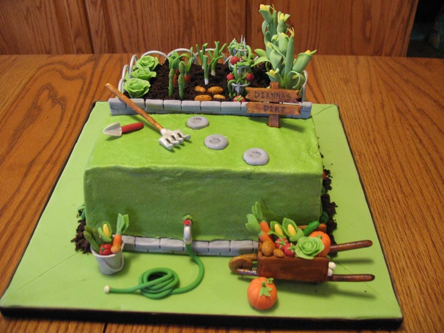 Vegetable Garden - CakeCentral.com