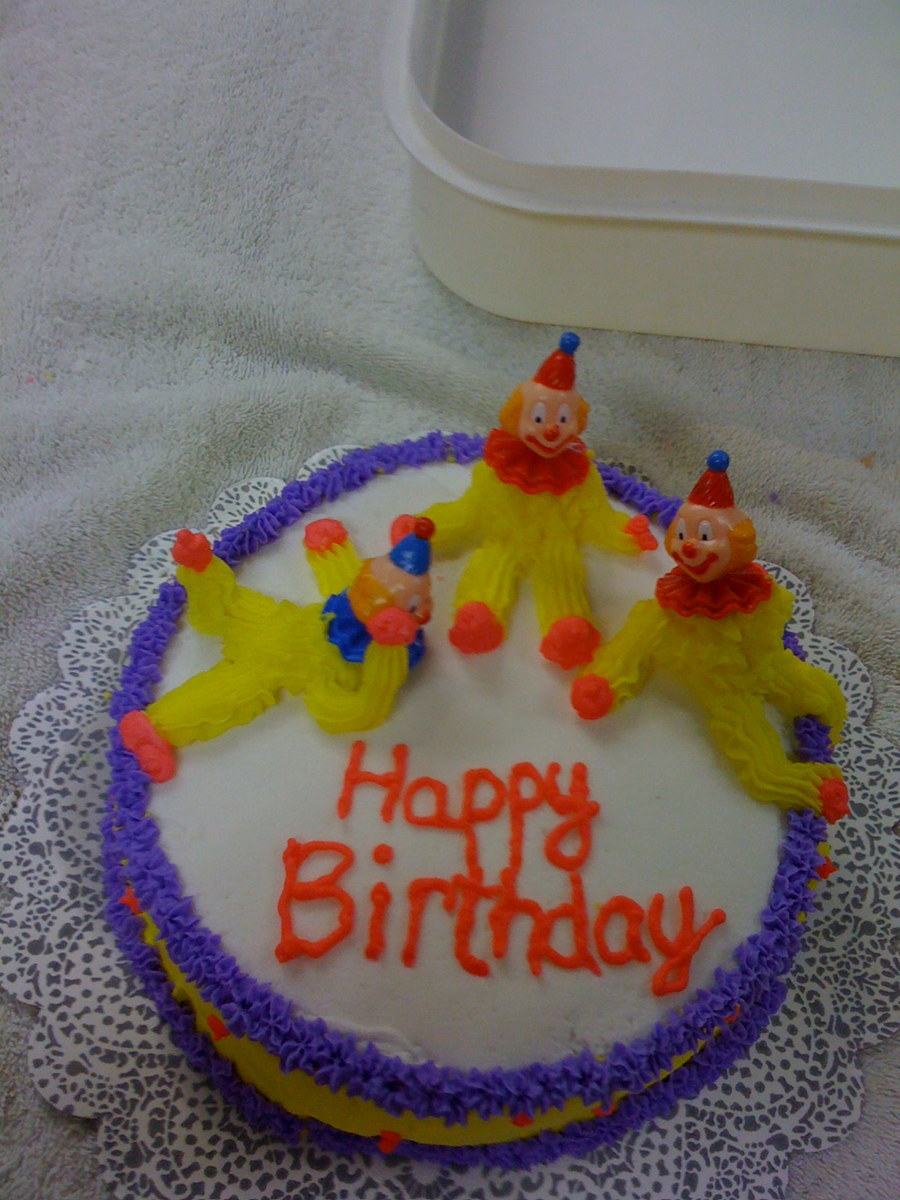 Clown Birthday Cake - CakeCentral.com