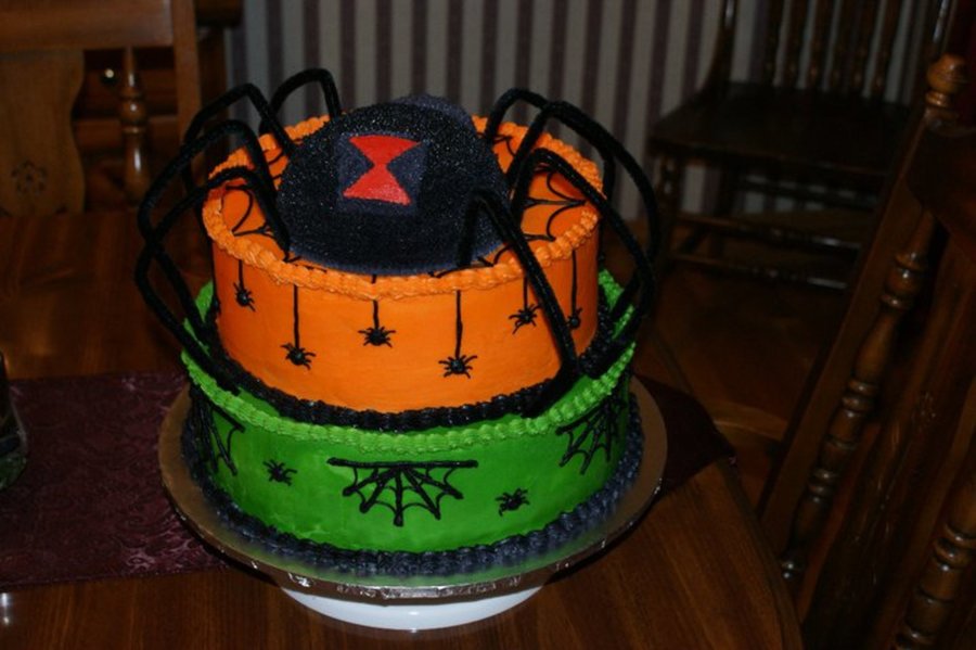 Black Widow Cake - CakeCentral.com