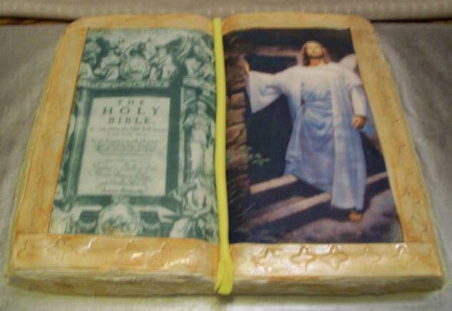 Holy Bible Cake - CakeCentral.com