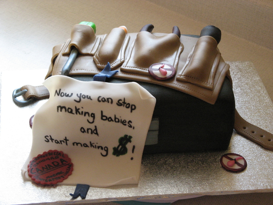 Tool Belt Cake - CakeCentral.com