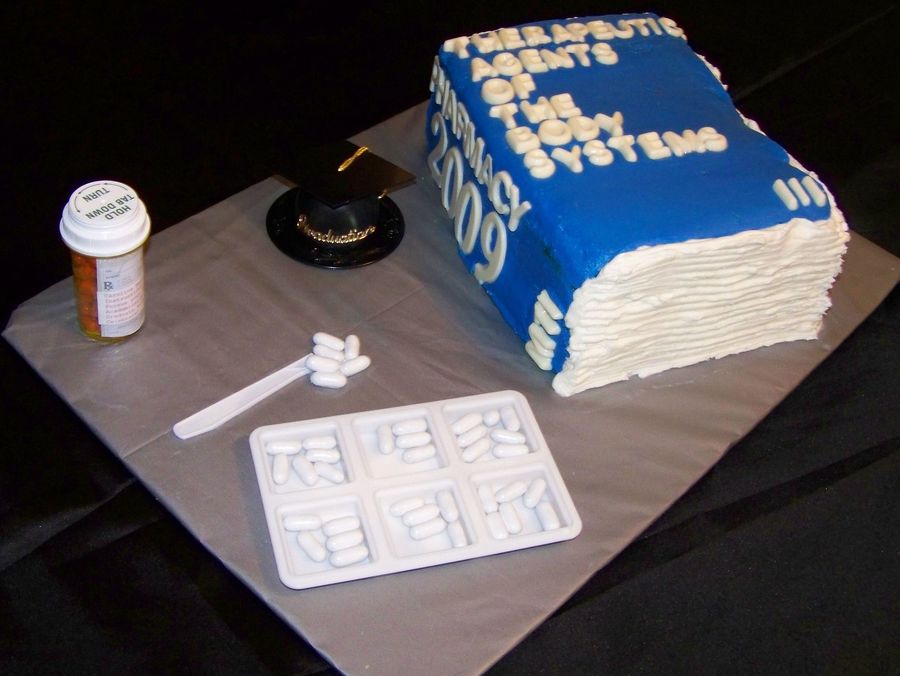 Pharmacy Graduate Cake - CakeCentral.com